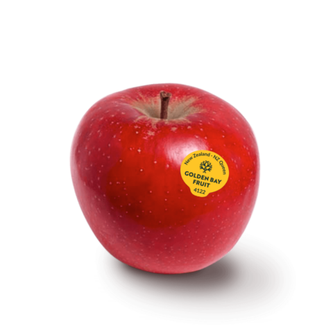 Bi-coloured Apple, NZ Queen Golden Bay Fruit Orchards, NZ